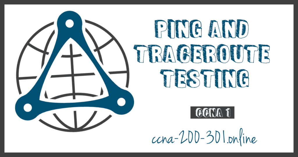 Ping and Traceroute Testing » CCNA 200-301