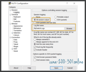 Save Configurations » CCNA 200-301