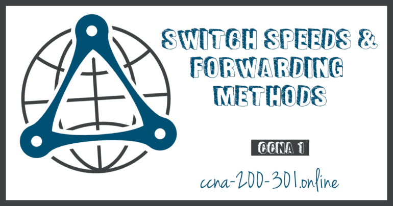 Switch Speeds and Forwarding Methods » CCNA 200-301