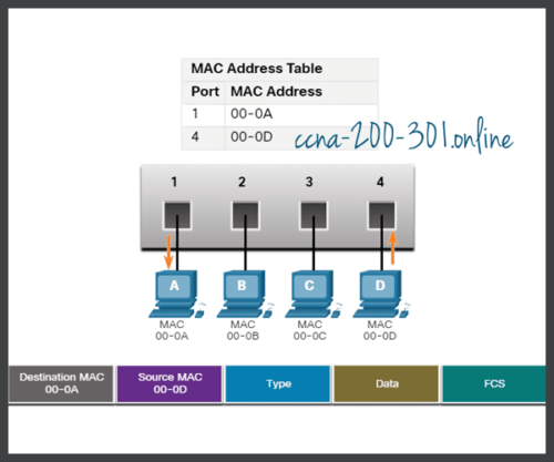 The MAC Address Table » CCNA 200-301