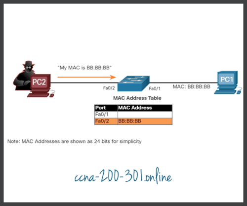 LAN Attacks » CCNA 200-301